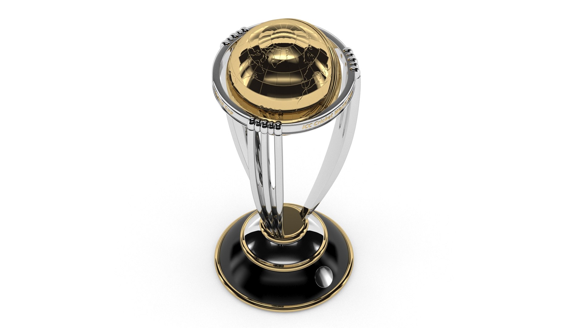 Cricket World Cup Trophy 3D Model - TurboSquid 2139071