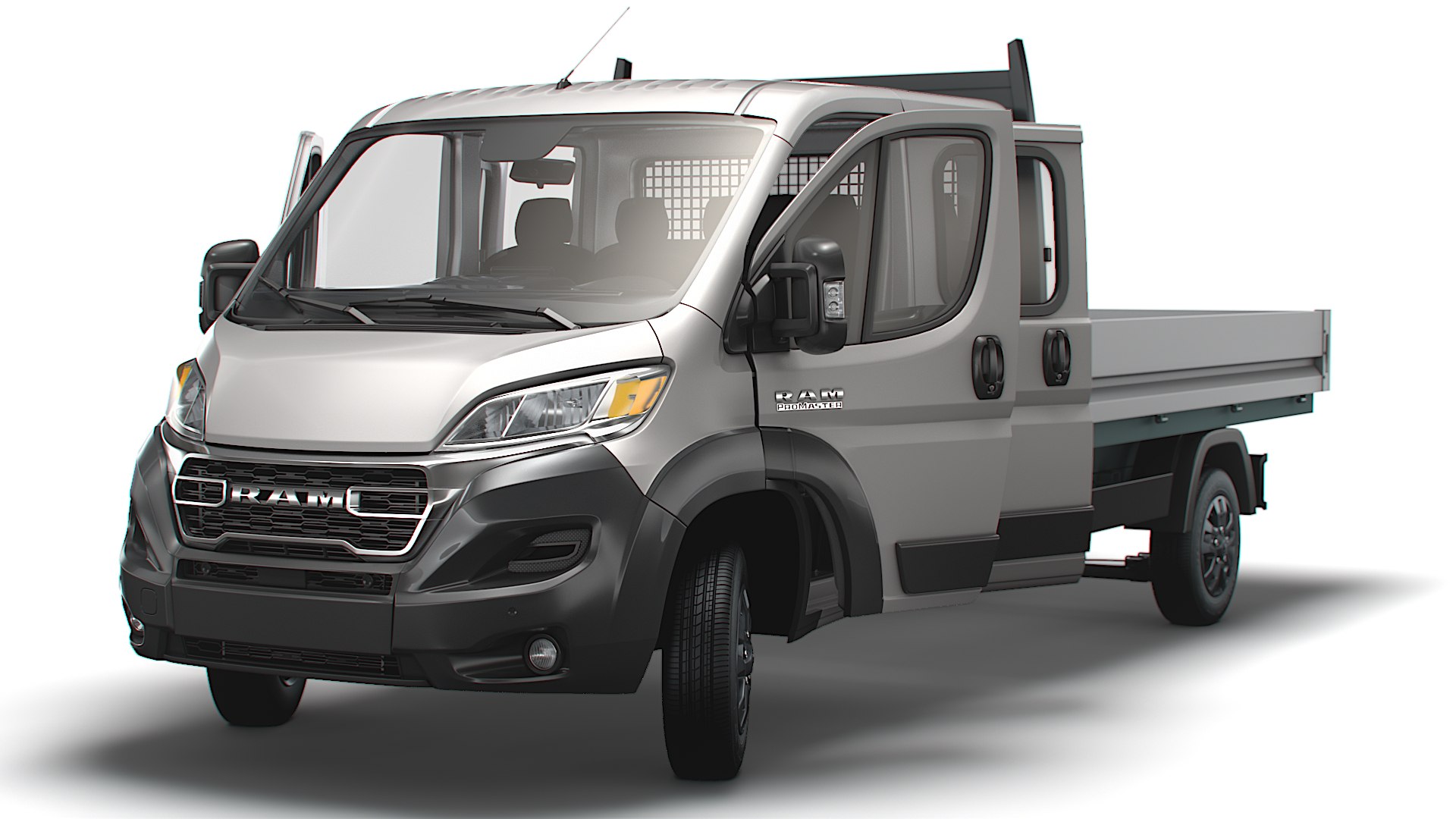 RAM Promaster Crew Cab Truck HQ Interior2023 3D - TurboSquid 2088181