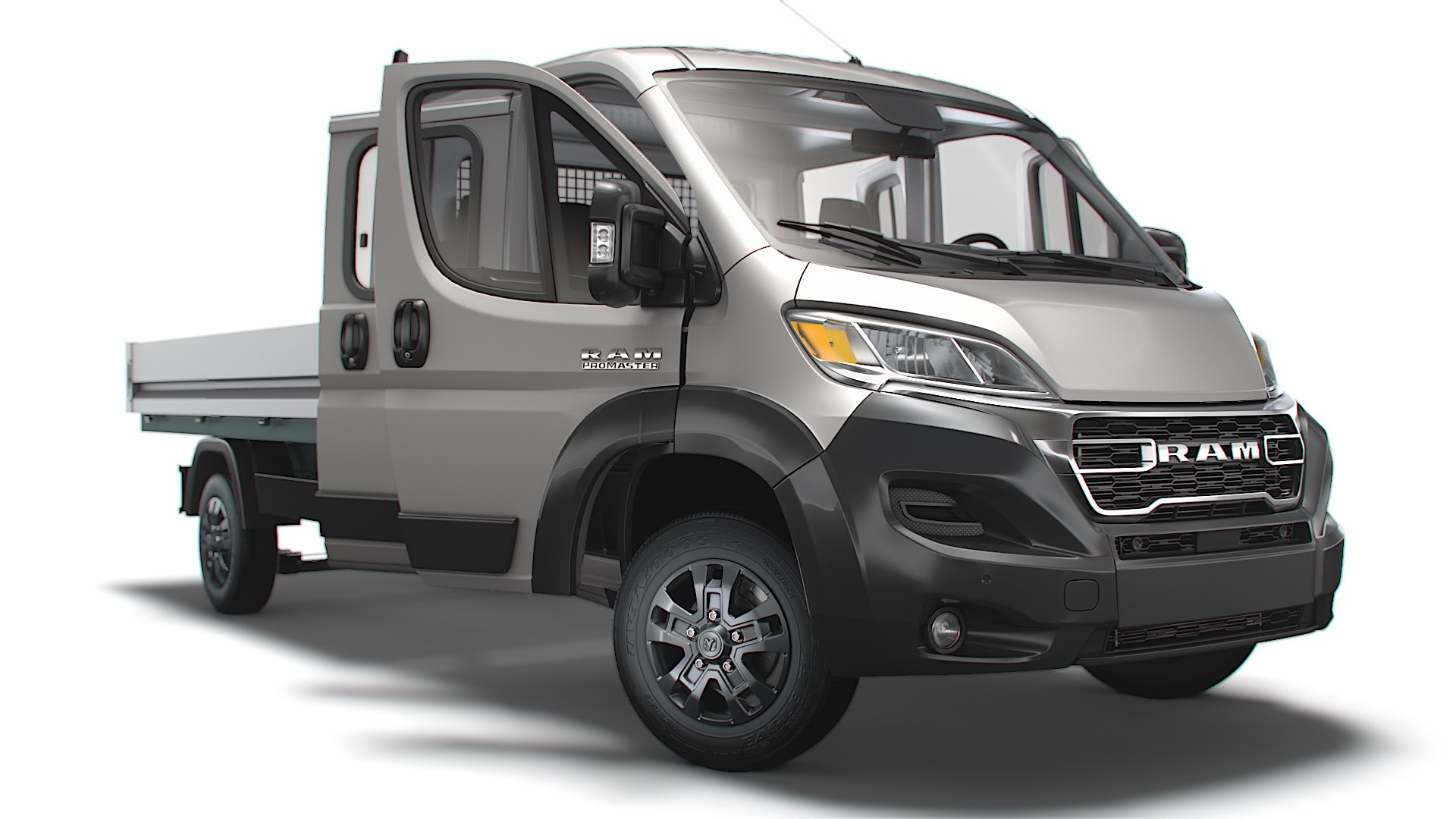 RAM Promaster Crew Cab Truck HQ Interior2023 3D - TurboSquid 2088181