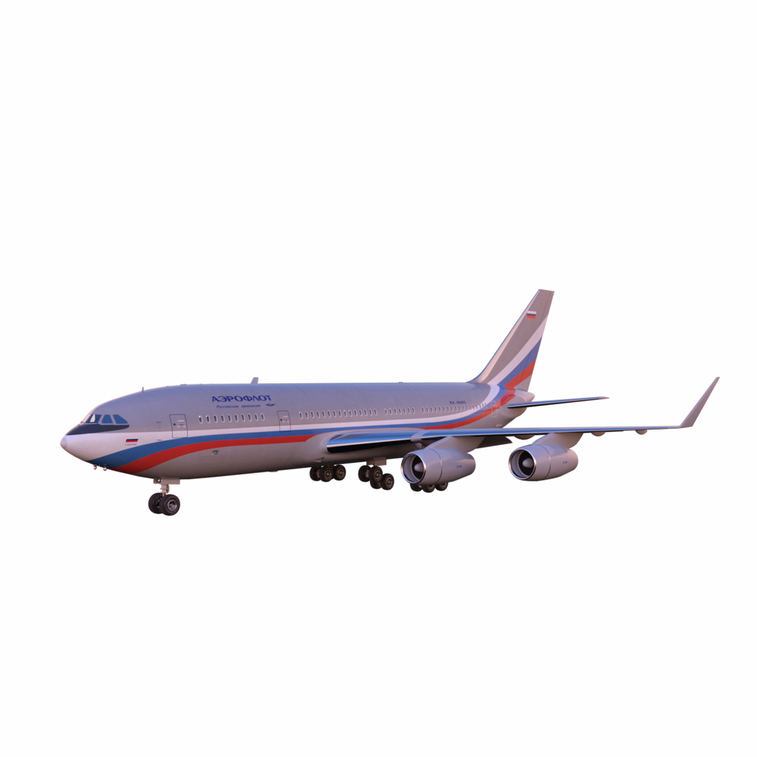 3d Ilyushin Il-96-300 Model