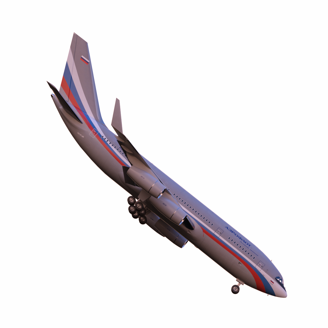 3d Ilyushin Il-96-300 Model