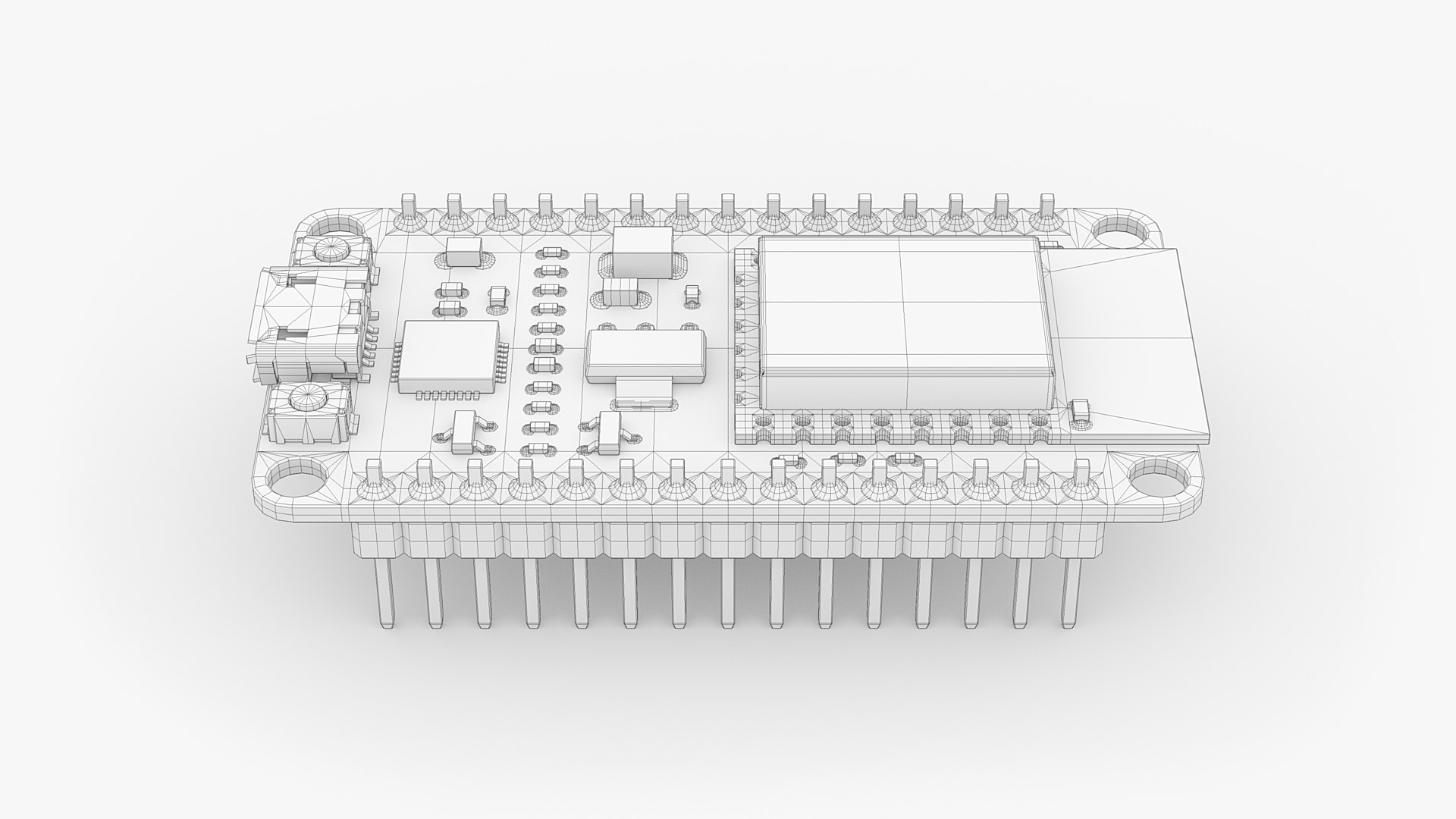 Nodemcu Esp8266 3d Model Turbosquid 1557764