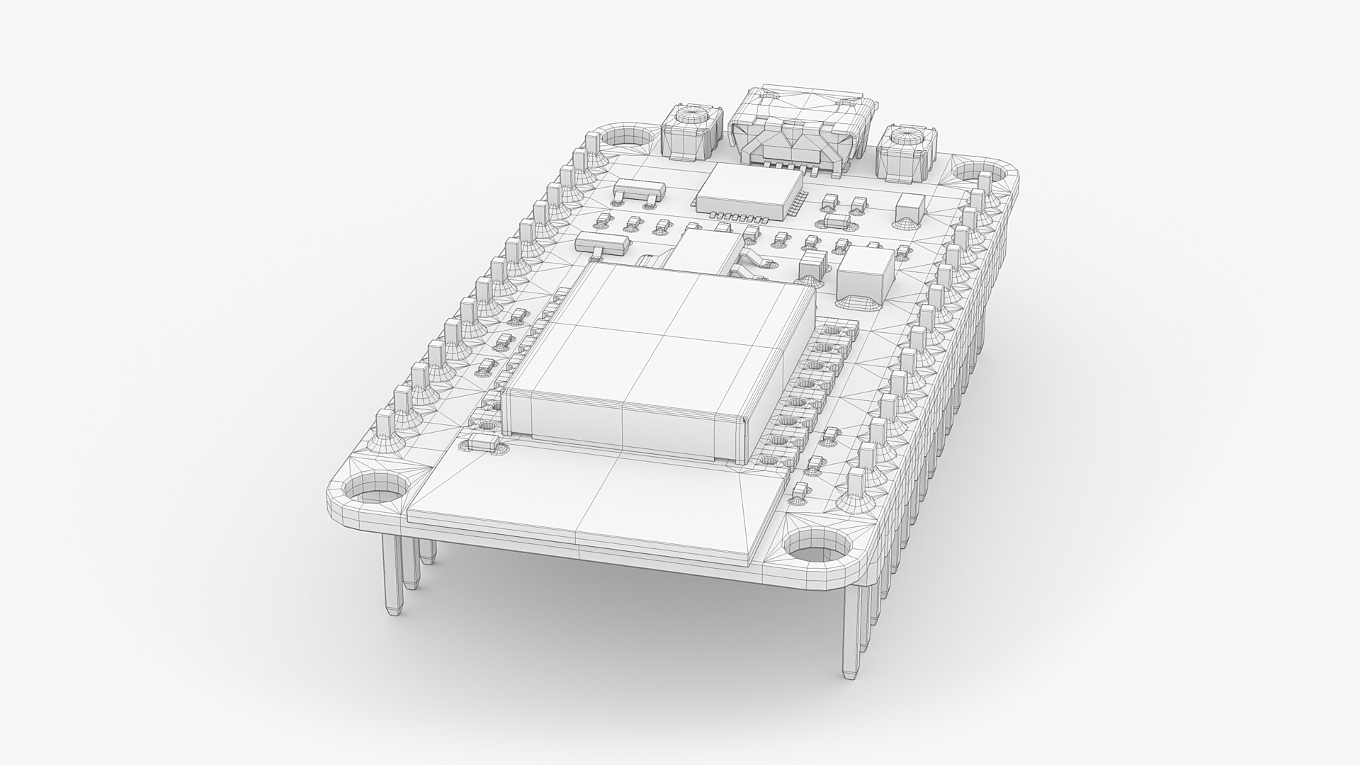 Nodemcu Esp8266 3d Model Turbosquid 1557764