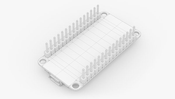 Nodemcu esp8266 3D model - TurboSquid 1557764