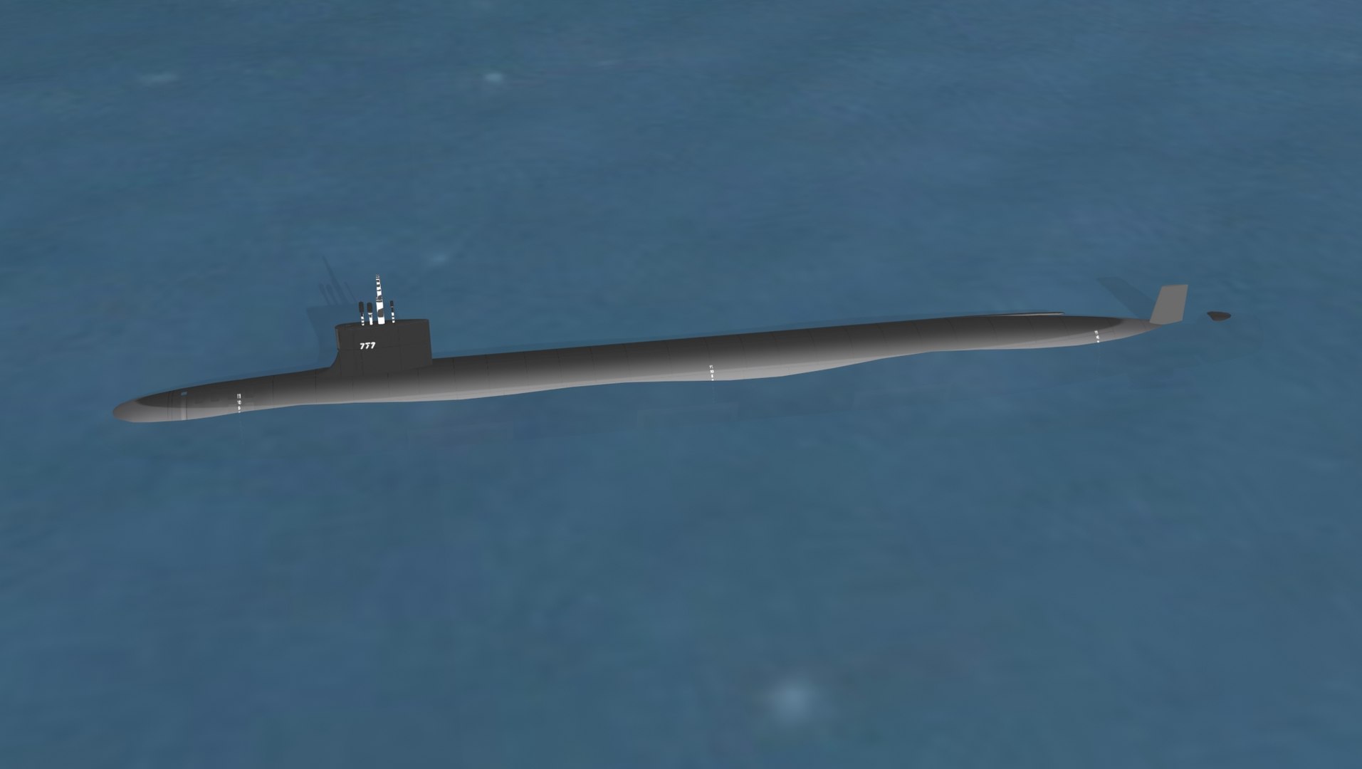 Virginia Class SSN 777 USS North Carolina 3D - TurboSquid 1763277