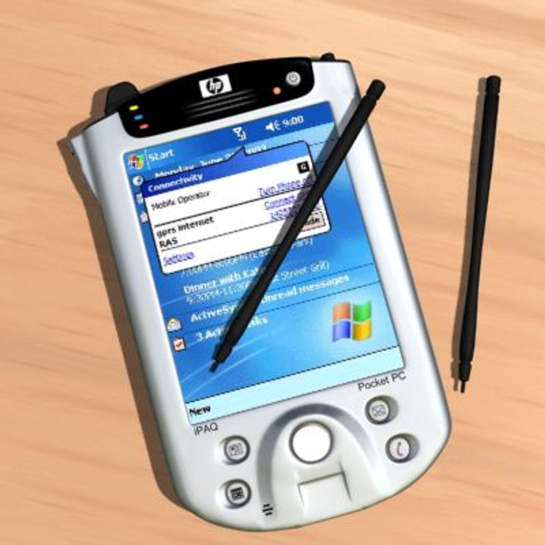 3d Hp Ipaq Pdas Model