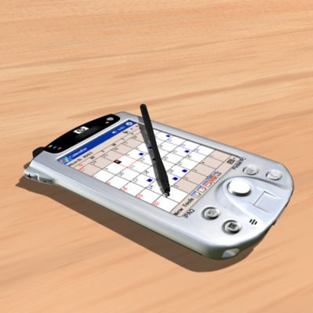 3d Hp Ipaq Pdas Model