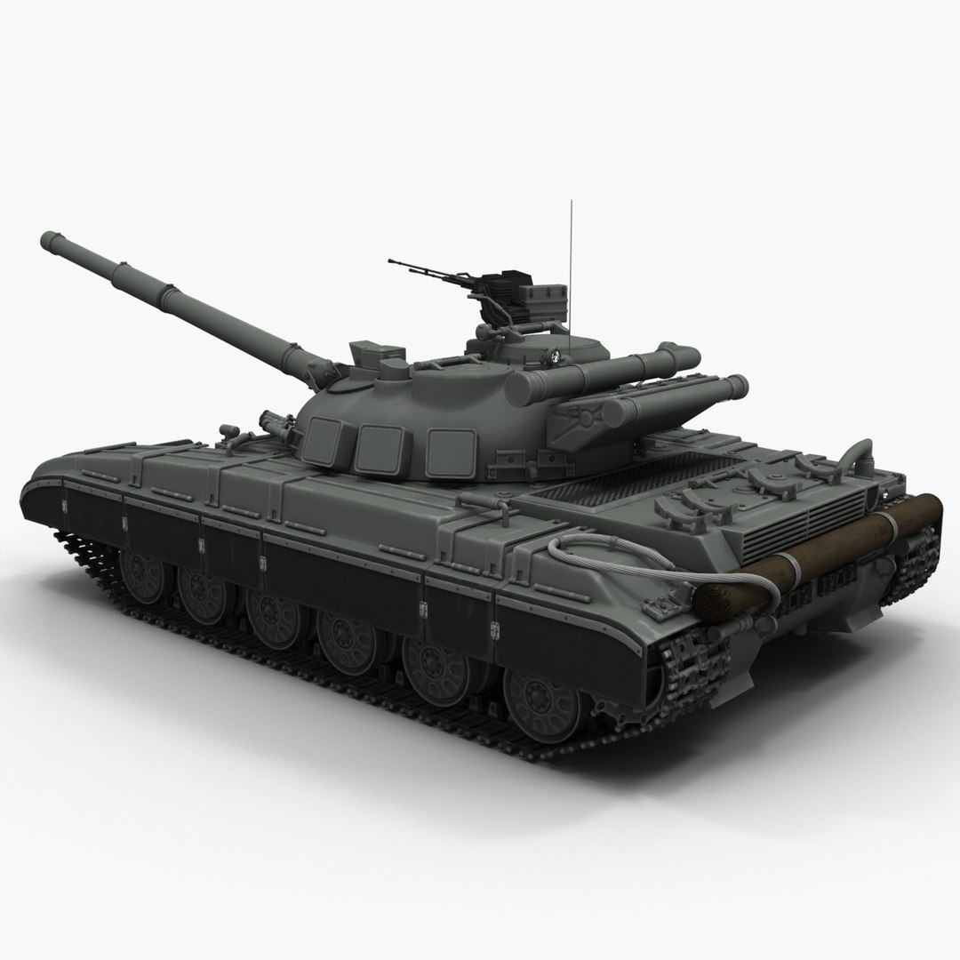 3d t64 soviet main battle tank