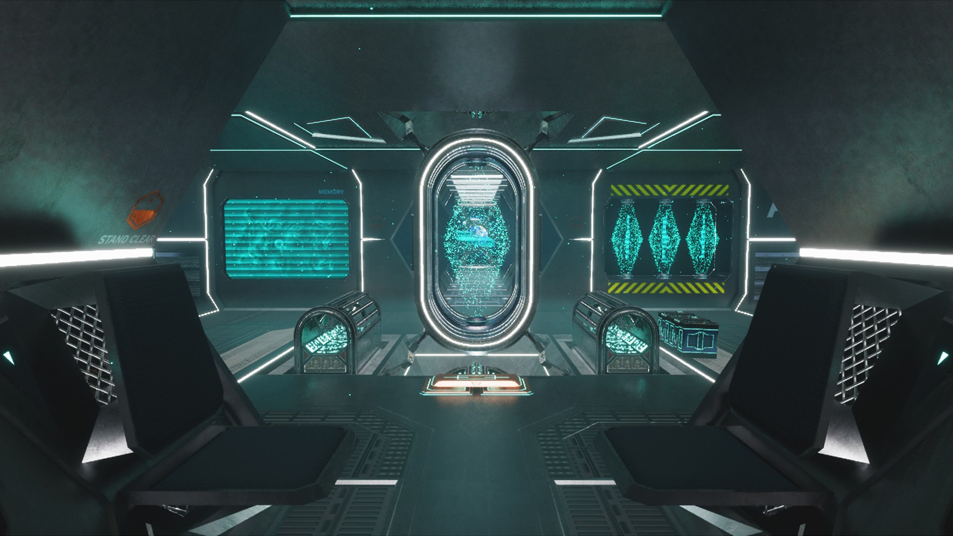 3D Sci-fi Interior Scene Model Model - TurboSquid 1978207