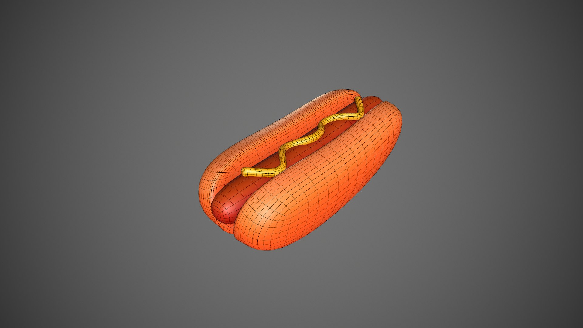 Hot Dog Cartoon 3D model - TurboSquid 1968513