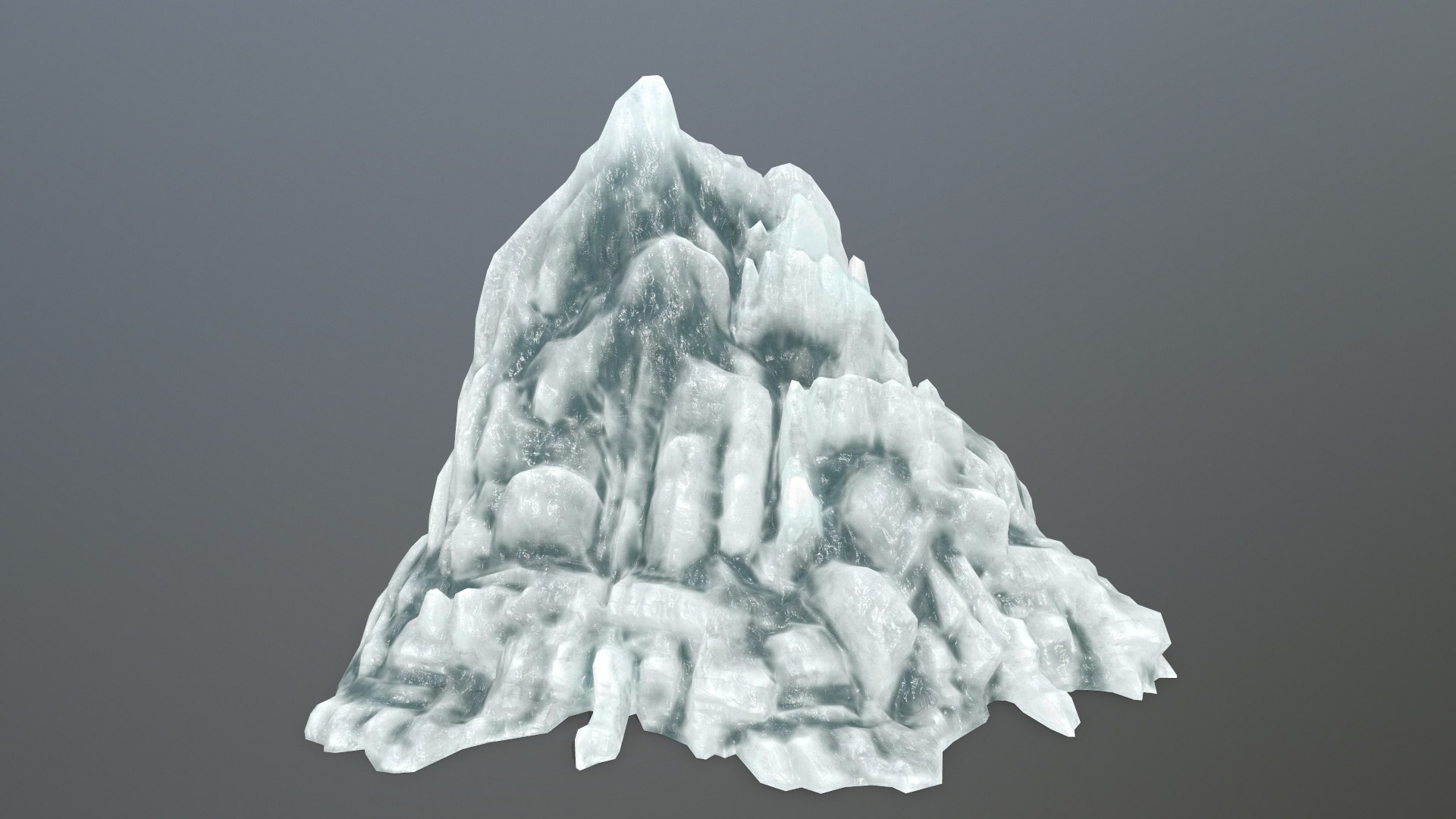 Ice Mount Mountain 3D Model - TurboSquid 1398909