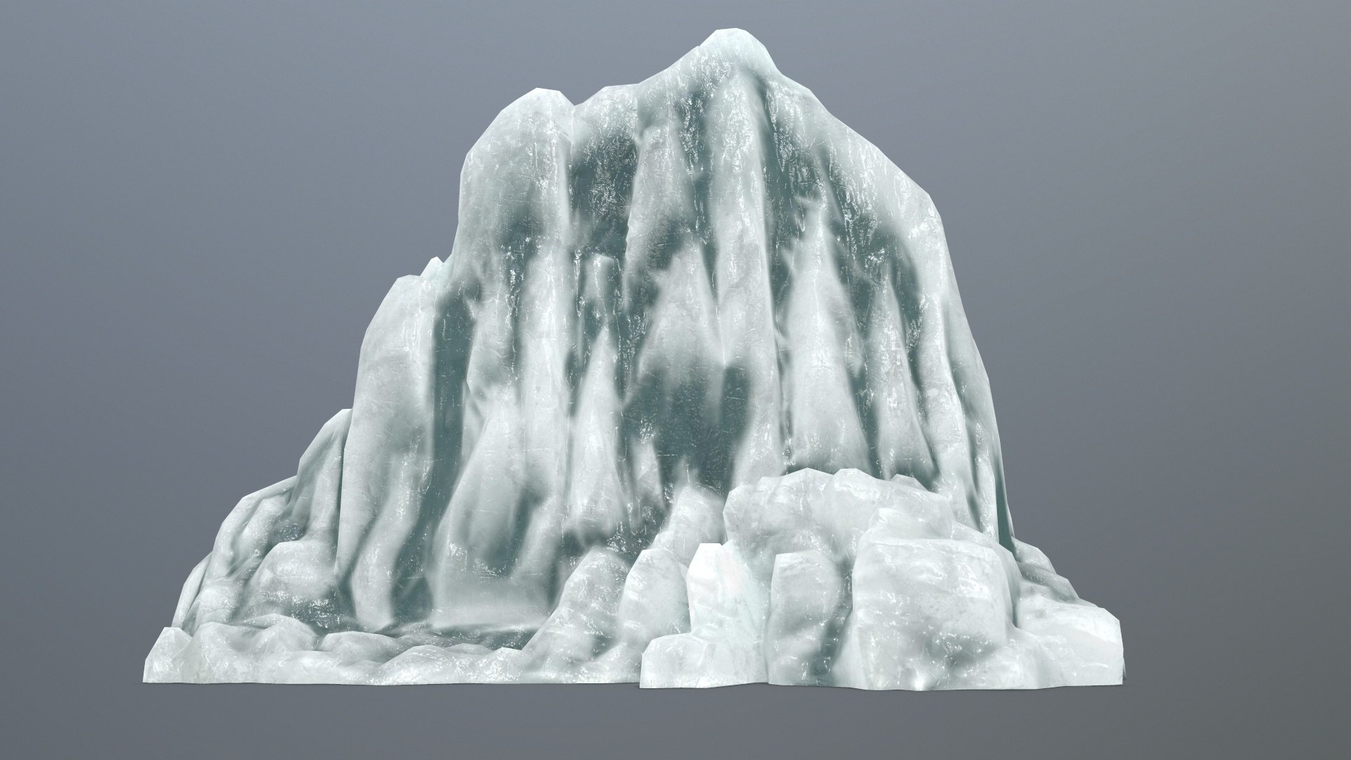 Ice Mount Mountain 3D Model - TurboSquid 1398909