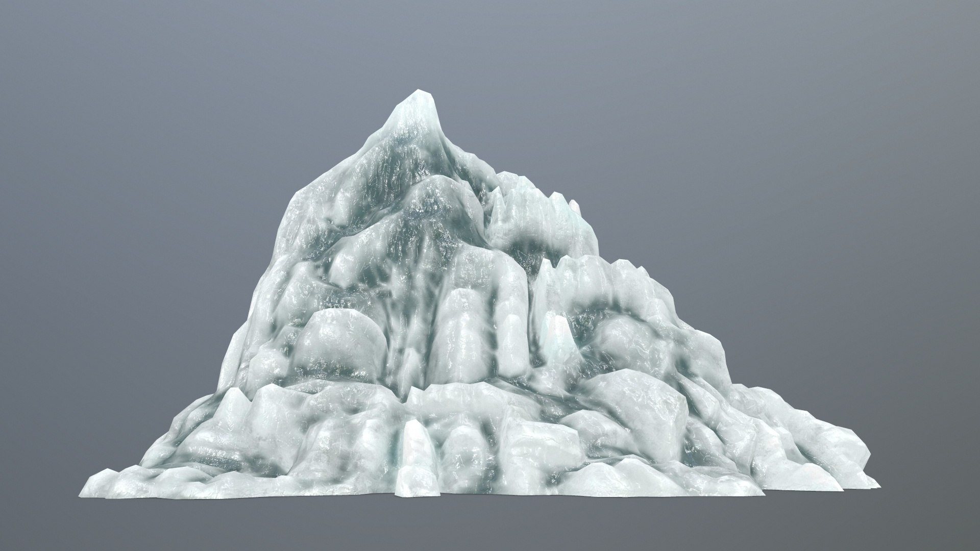 Ice Mount Mountain 3D Model - TurboSquid 1398909