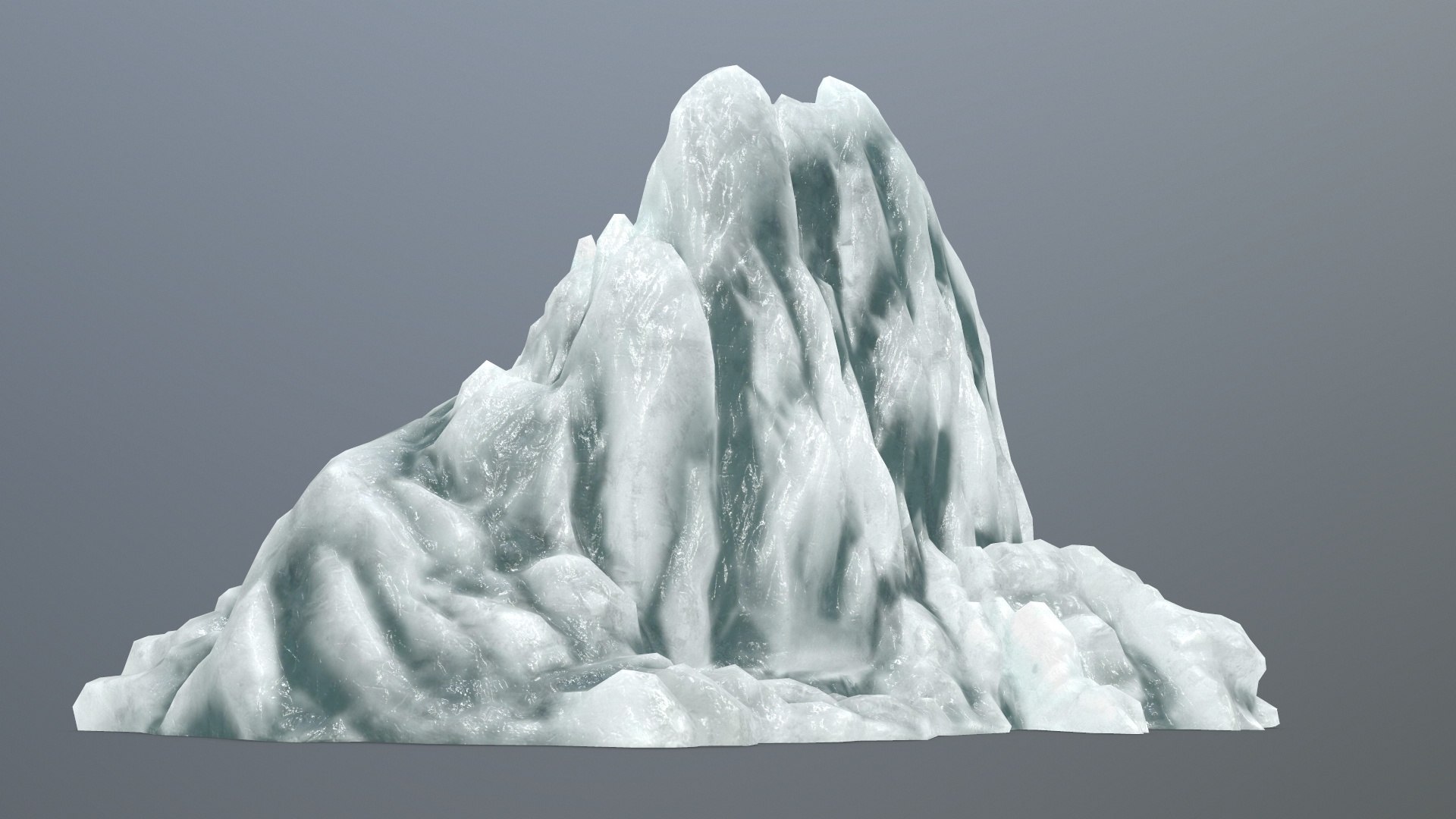 Ice Mount Mountain 3D Model - TurboSquid 1398909
