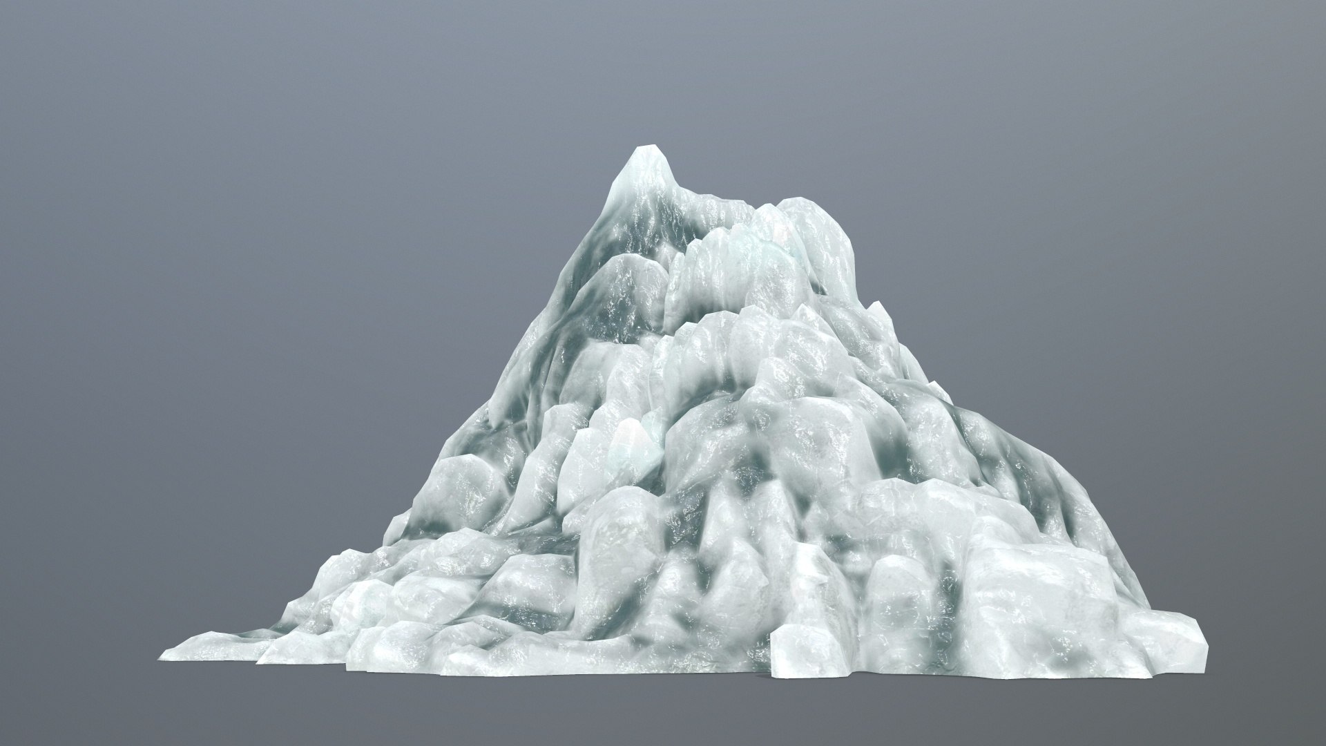 Ice Mount Mountain 3D Model - TurboSquid 1398909
