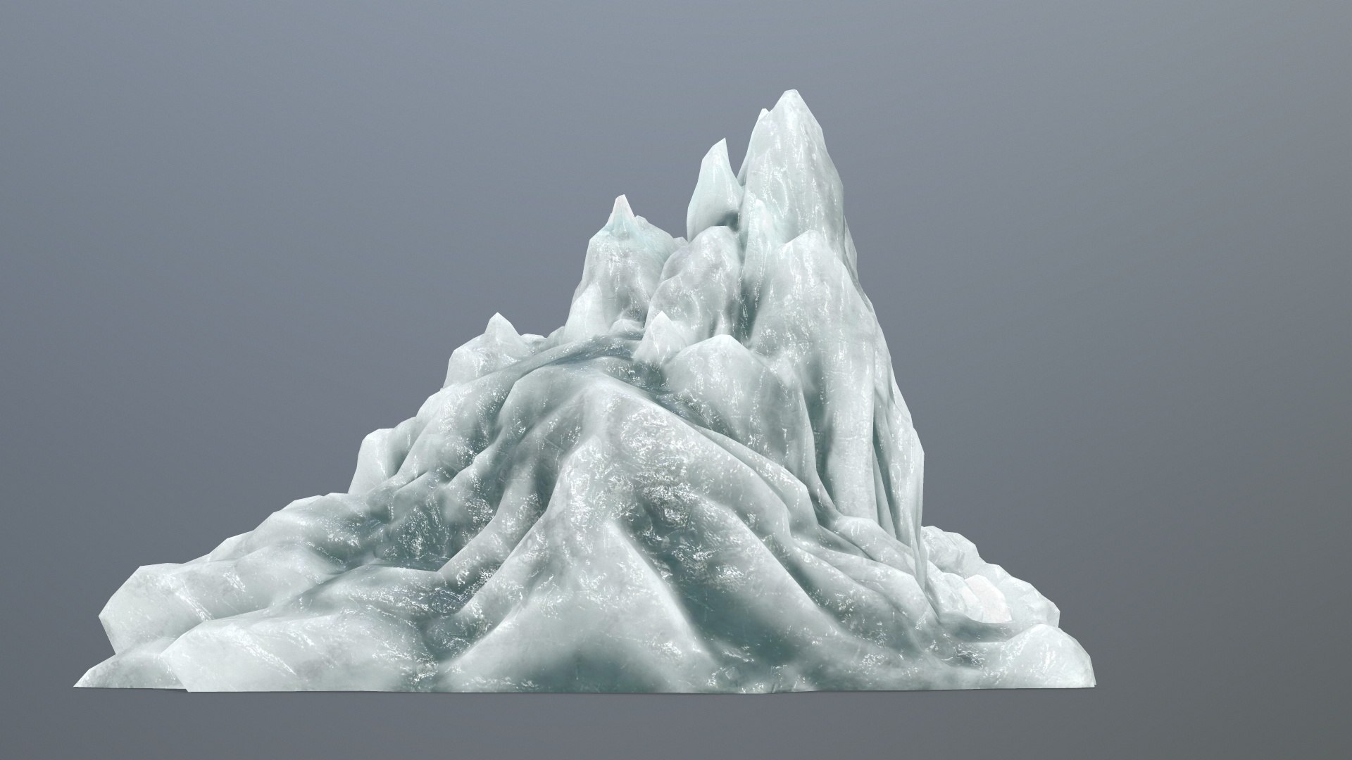 Ice Mount Mountain 3D Model - TurboSquid 1398909