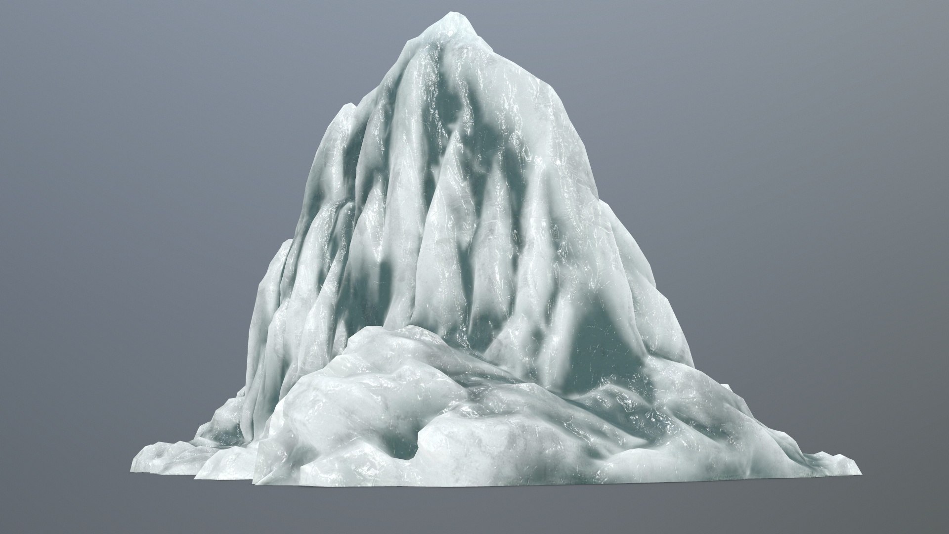 Ice Mount Mountain 3D Model - TurboSquid 1398909