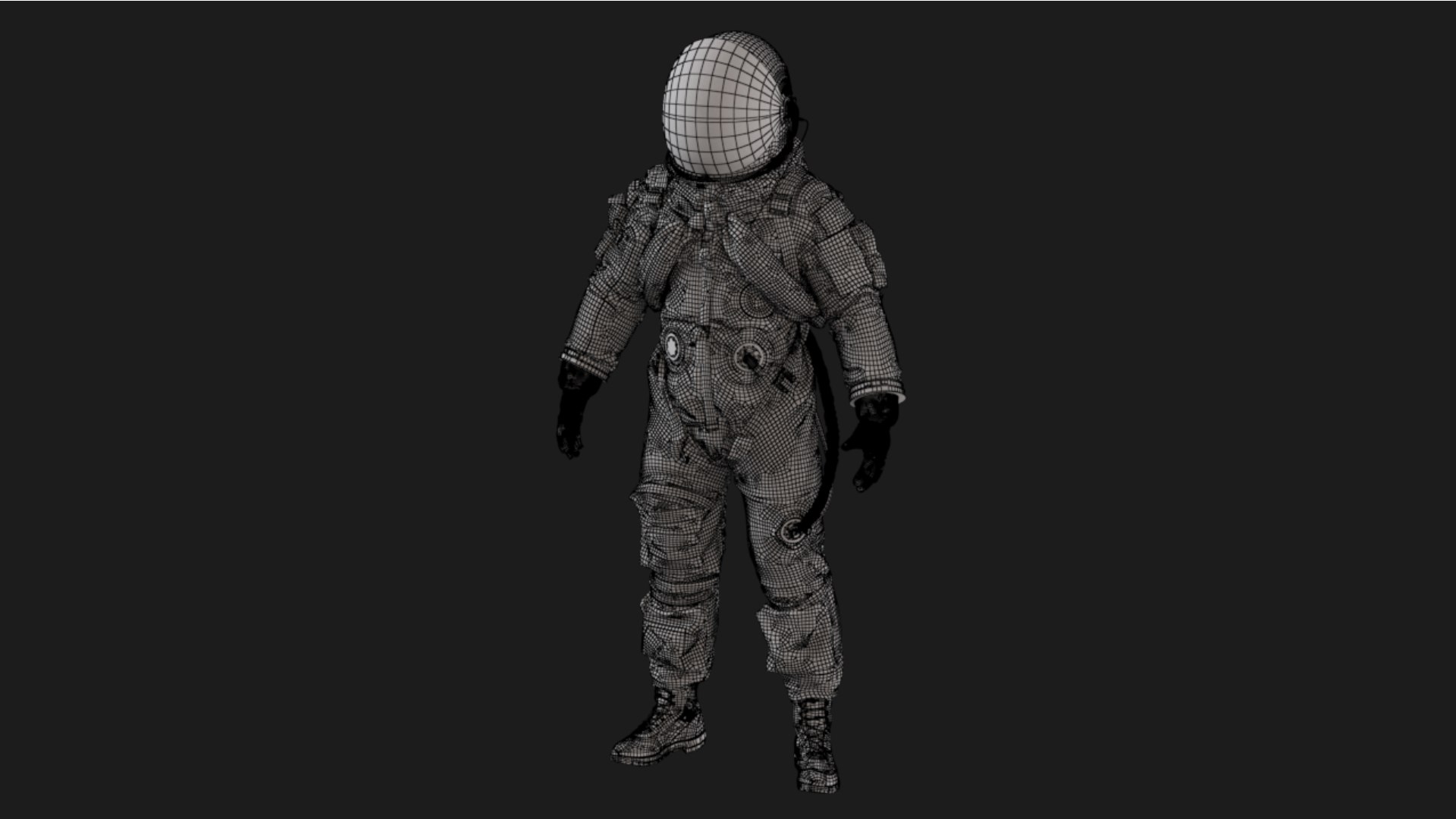 Spaceman 3D Model - TurboSquid 2238132