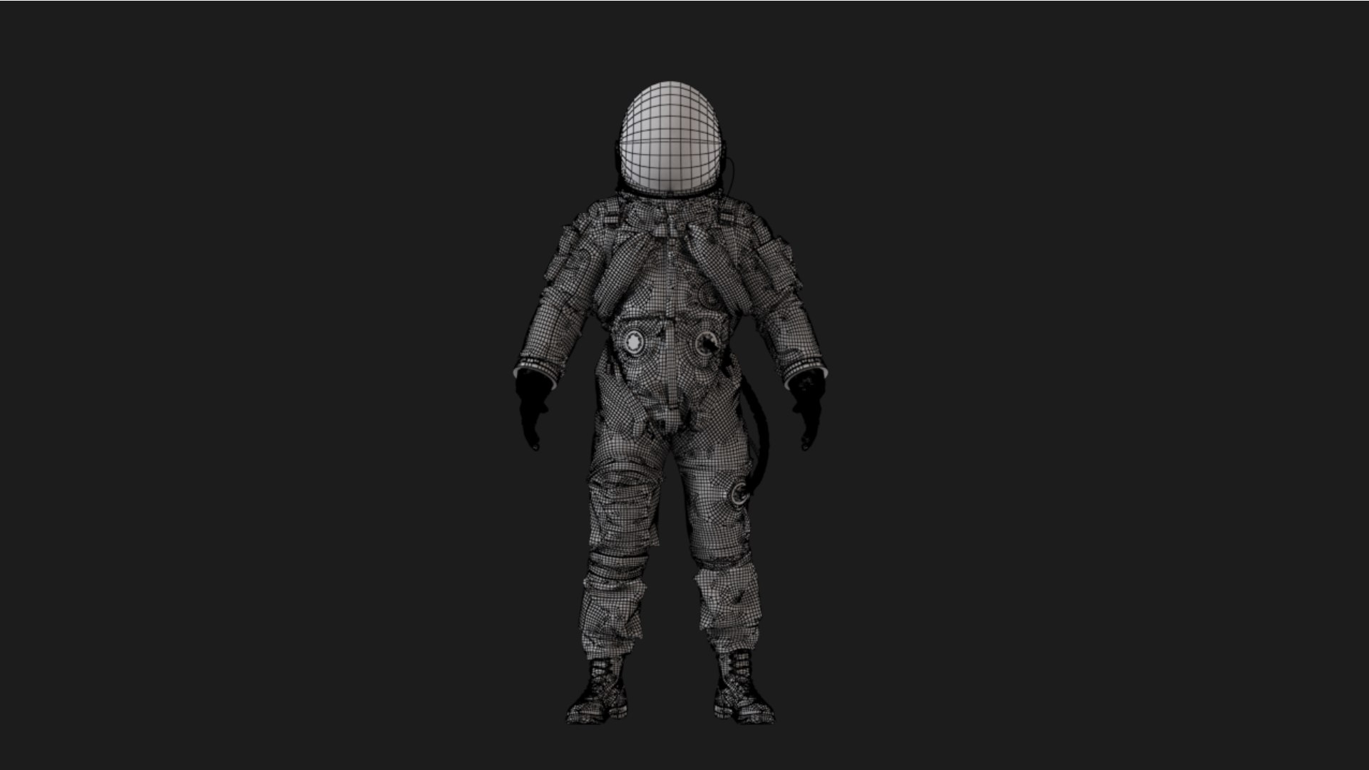 Spaceman 3D Model - TurboSquid 2238132