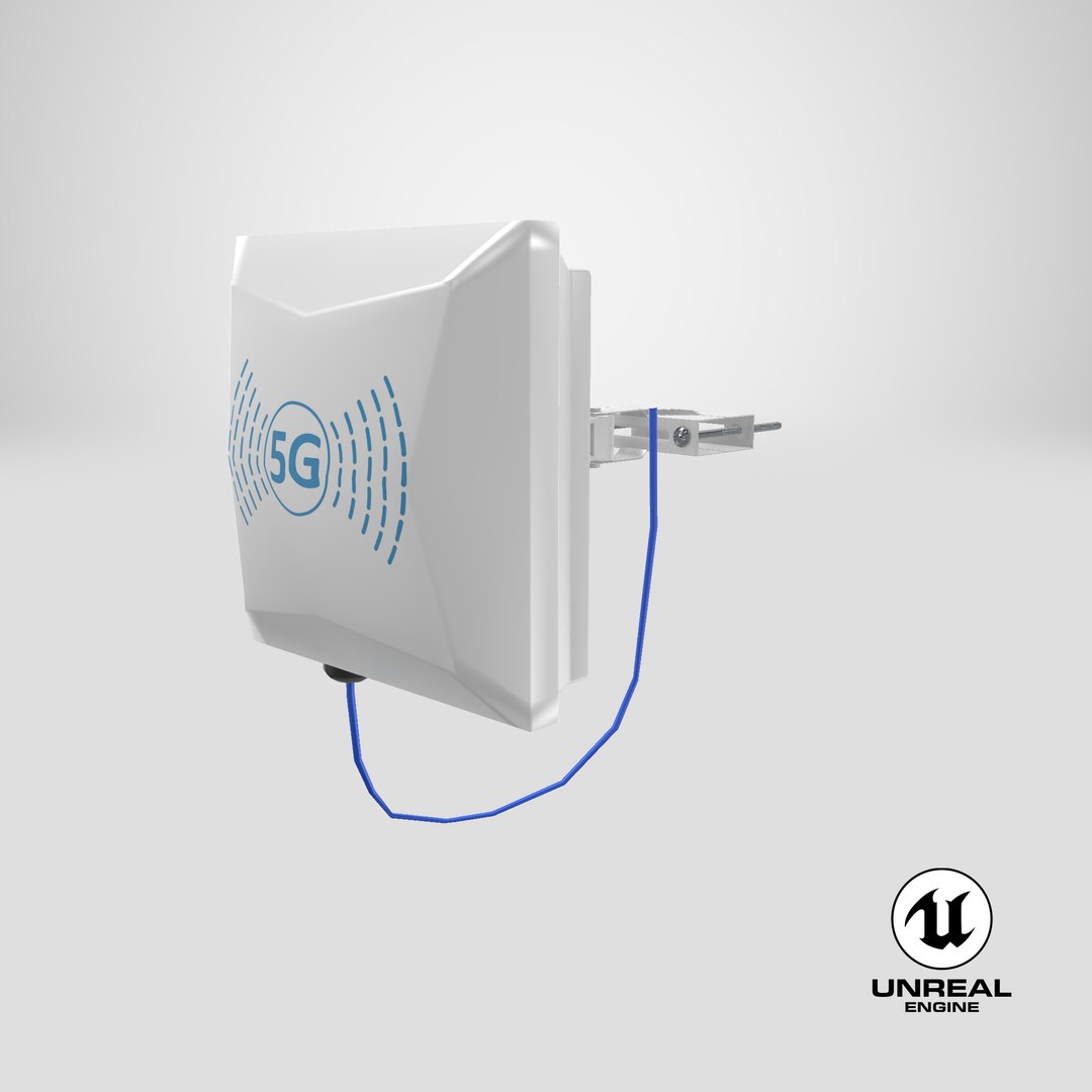 Small cell 5g antenna 3D model - TurboSquid 1632838