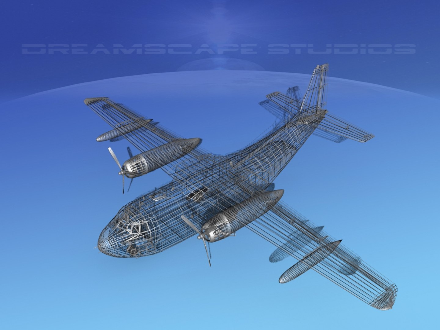 3D aircraft military cargo fairchild model - TurboSquid 1202523