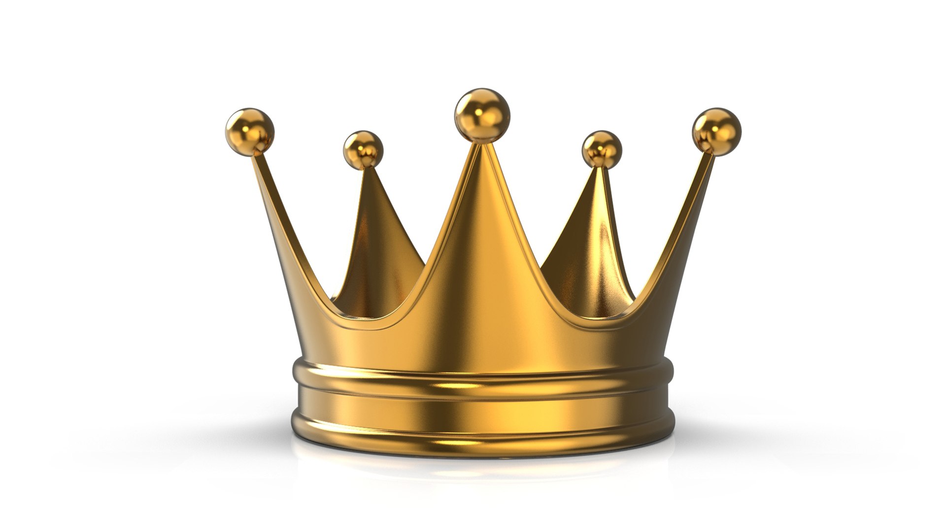Gold Crown 3D Model - TurboSquid 2032851