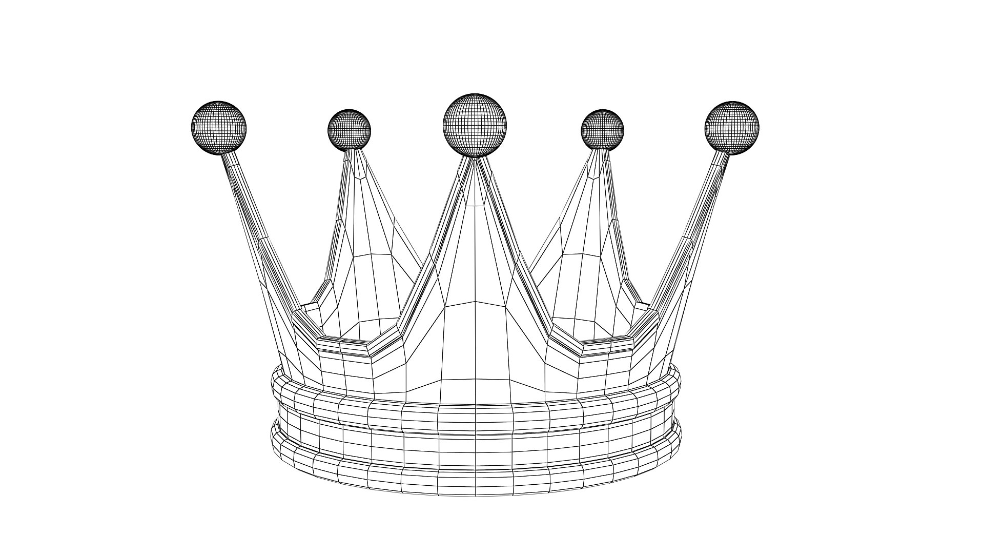 Gold Crown 3D Model - TurboSquid 2032851