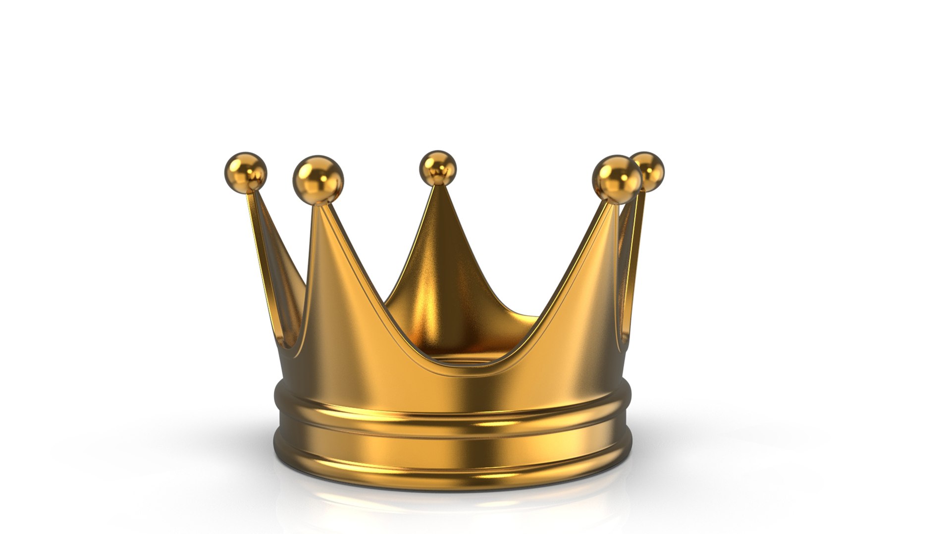 Gold Crown 3D Model - TurboSquid 2032851