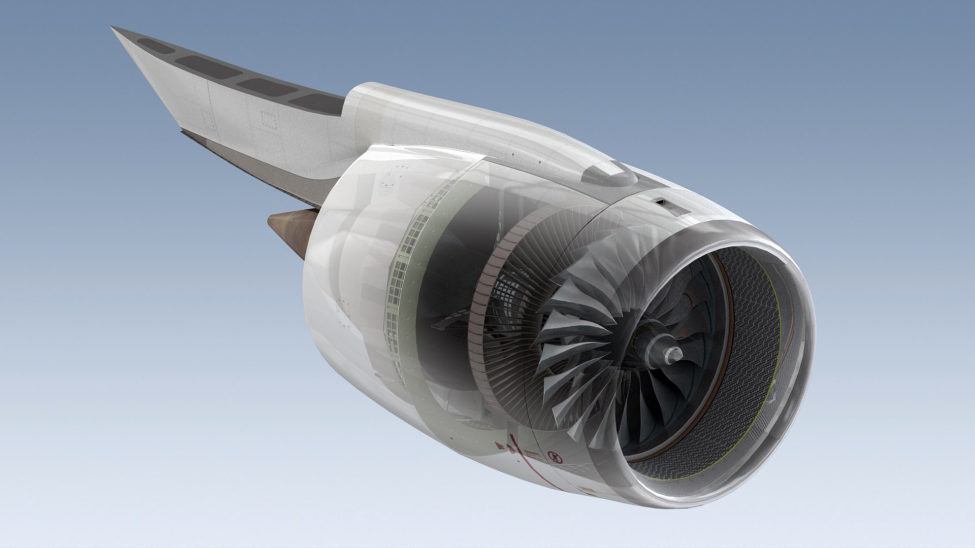 3D Airbus A330neo Engine - TurboSquid 1906800
