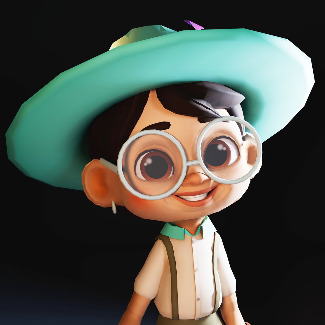 CuteCharacterRig 3D Model - TurboSquid 2288965