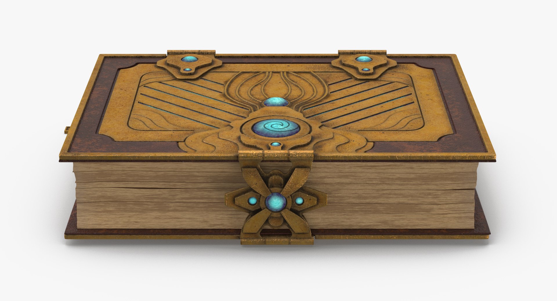 01 spell book 3D model - TurboSquid 1312362