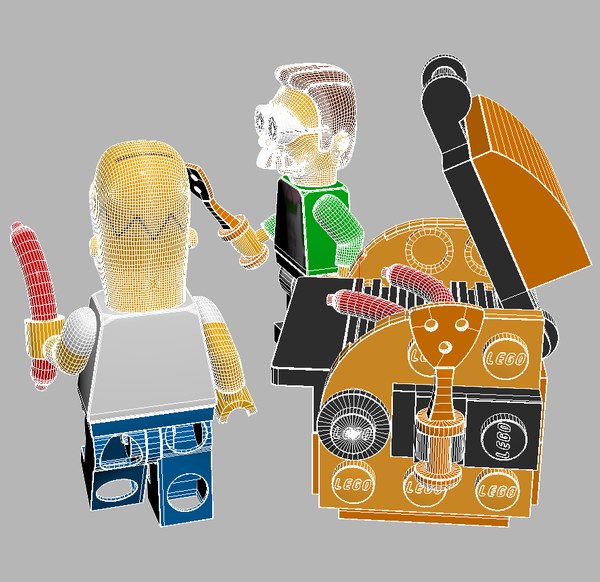 modelo 3d Lego simpsons - TurboSquid 1157270