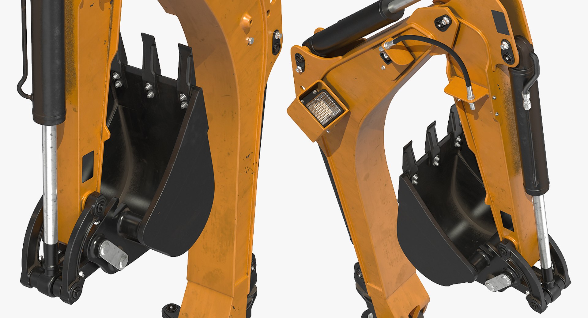 Excavator boom arm rigged 3D - TurboSquid 1391968