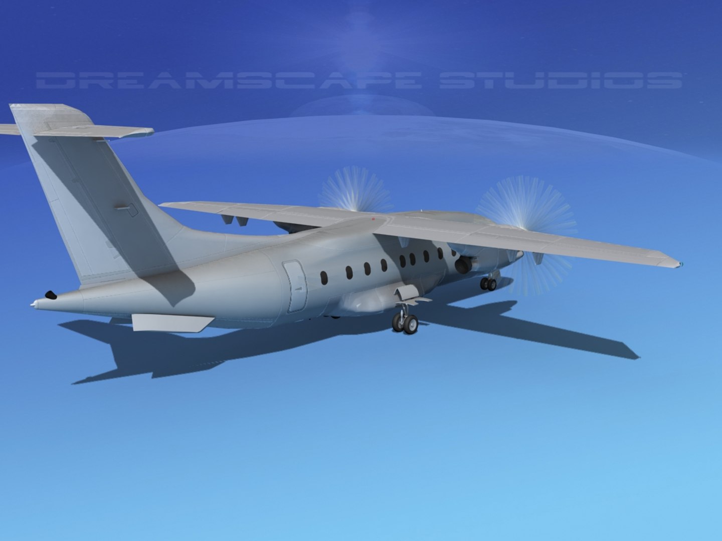 3d Model Dornier Do-328-130