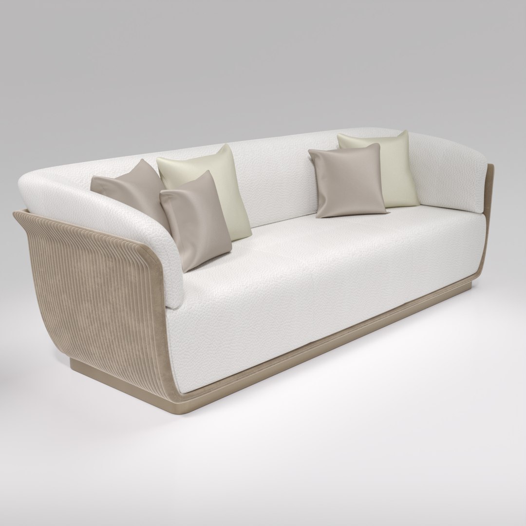 Allure SOFA 3D Model - TurboSquid 2008262