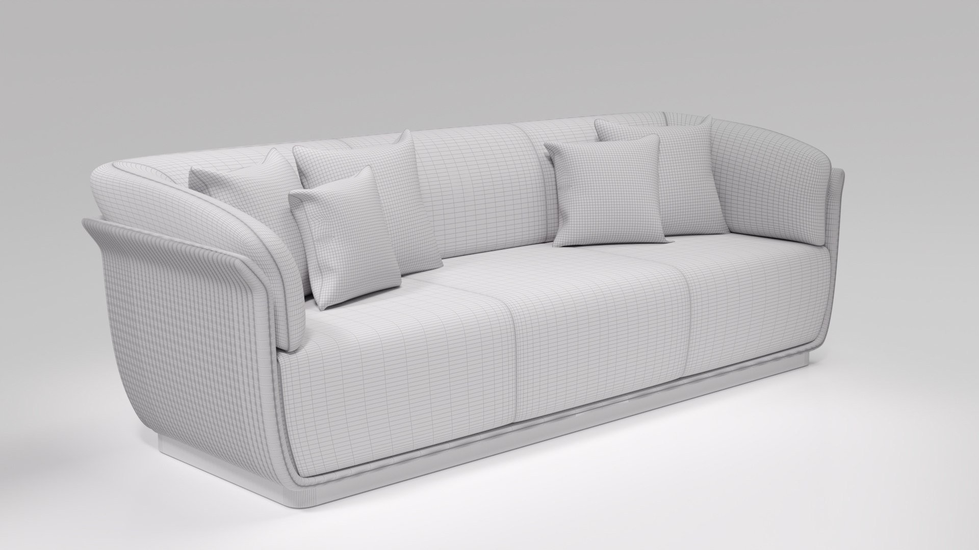 Allure SOFA 3D Model - TurboSquid 2008262