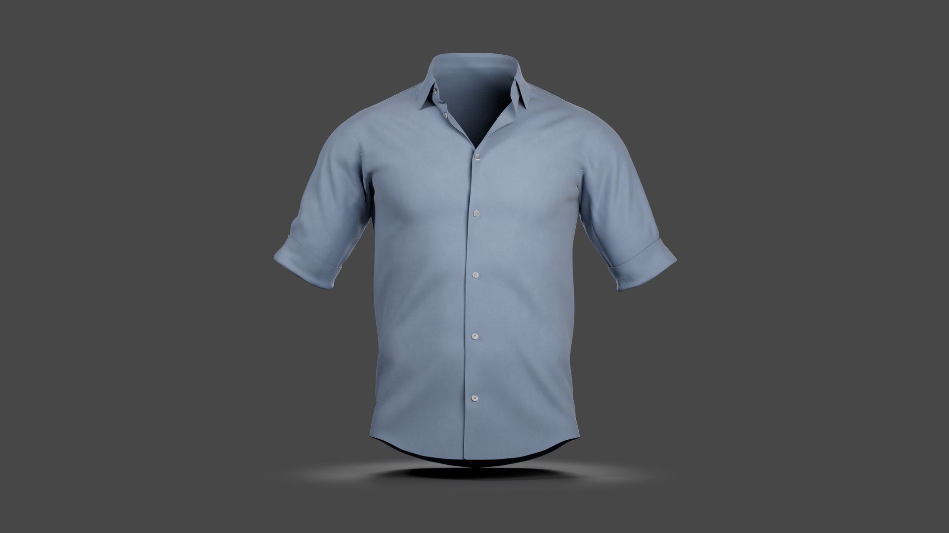 3D Mens Shirt - TurboSquid 2088342