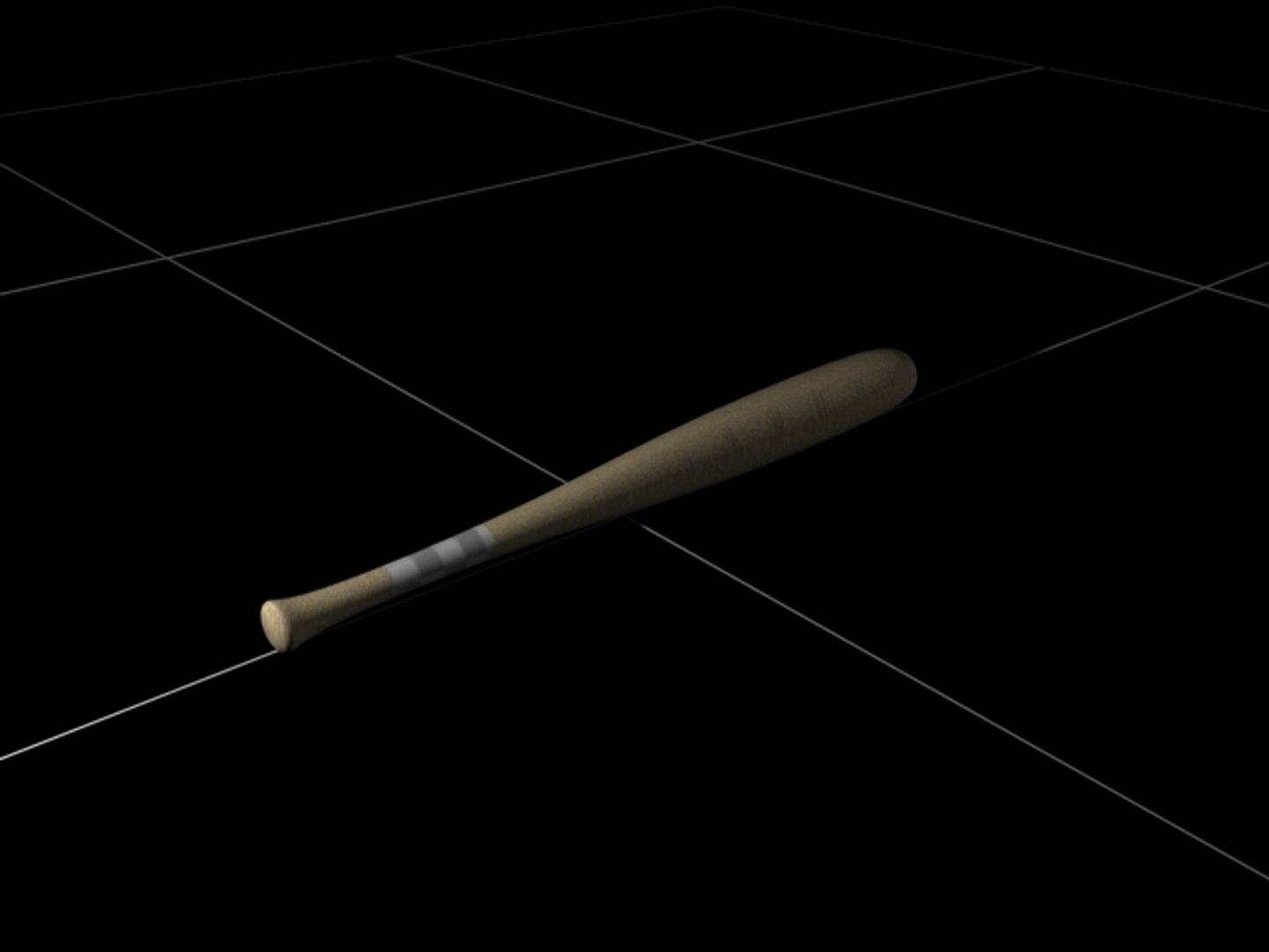 3ds Max Baseball Bat