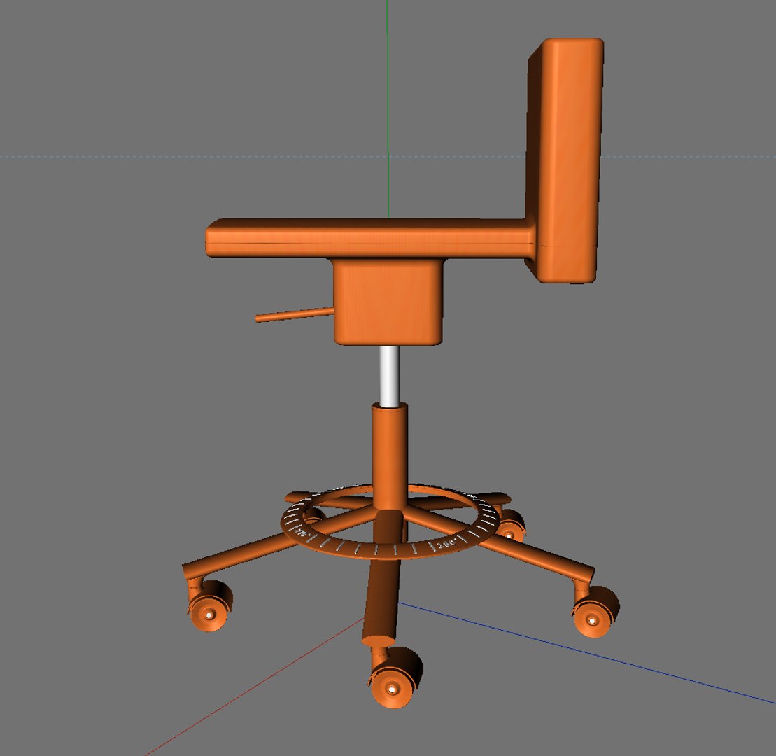 3d 360º chair