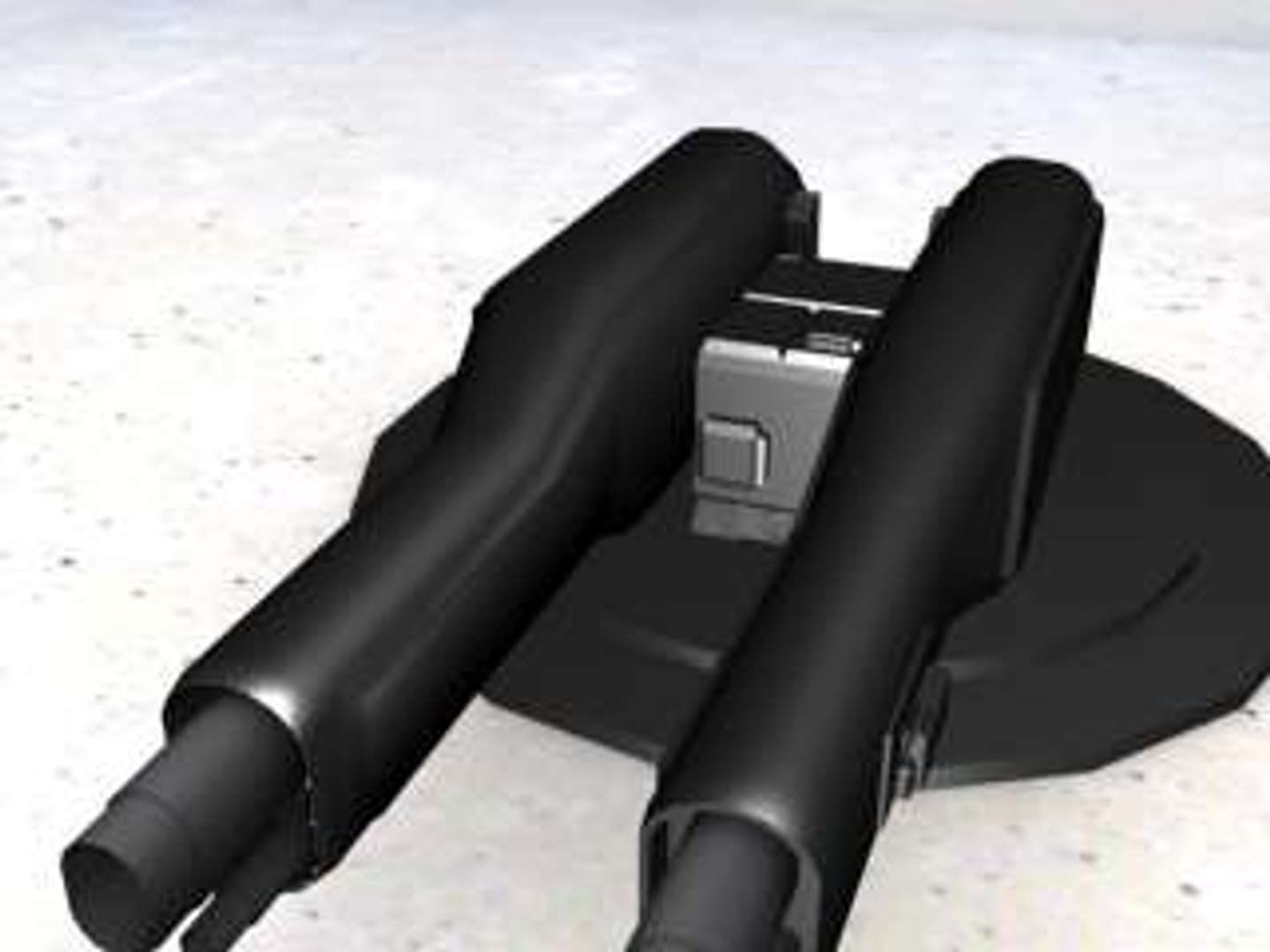 3d Model Gun Turret