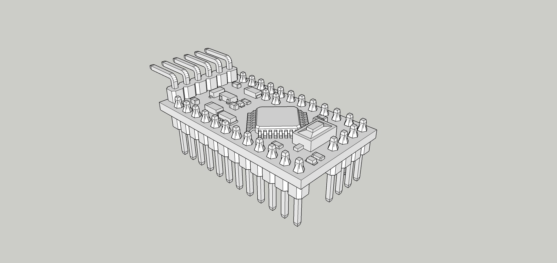 Pro Mini Board 3D - TurboSquid 1366194