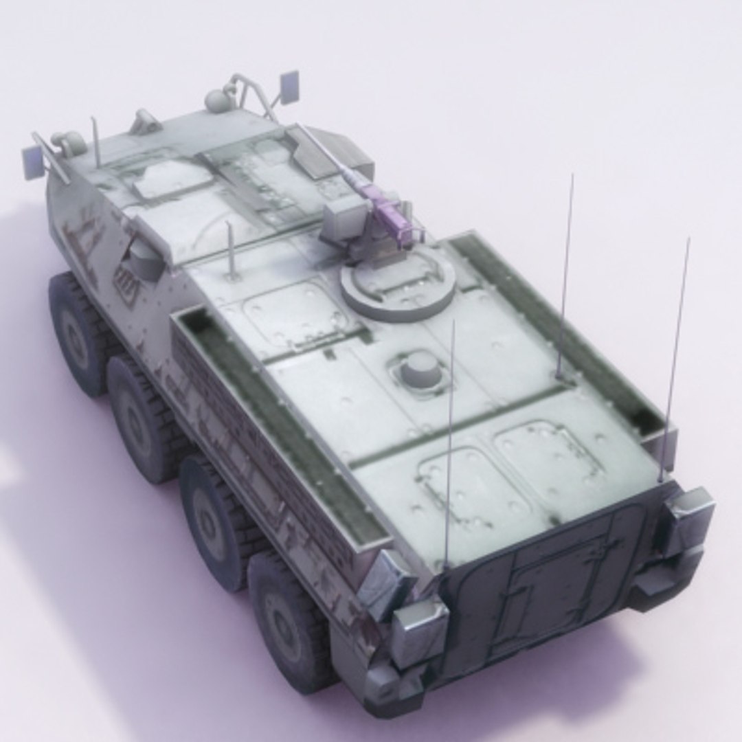 3d Model M1126 Stryker