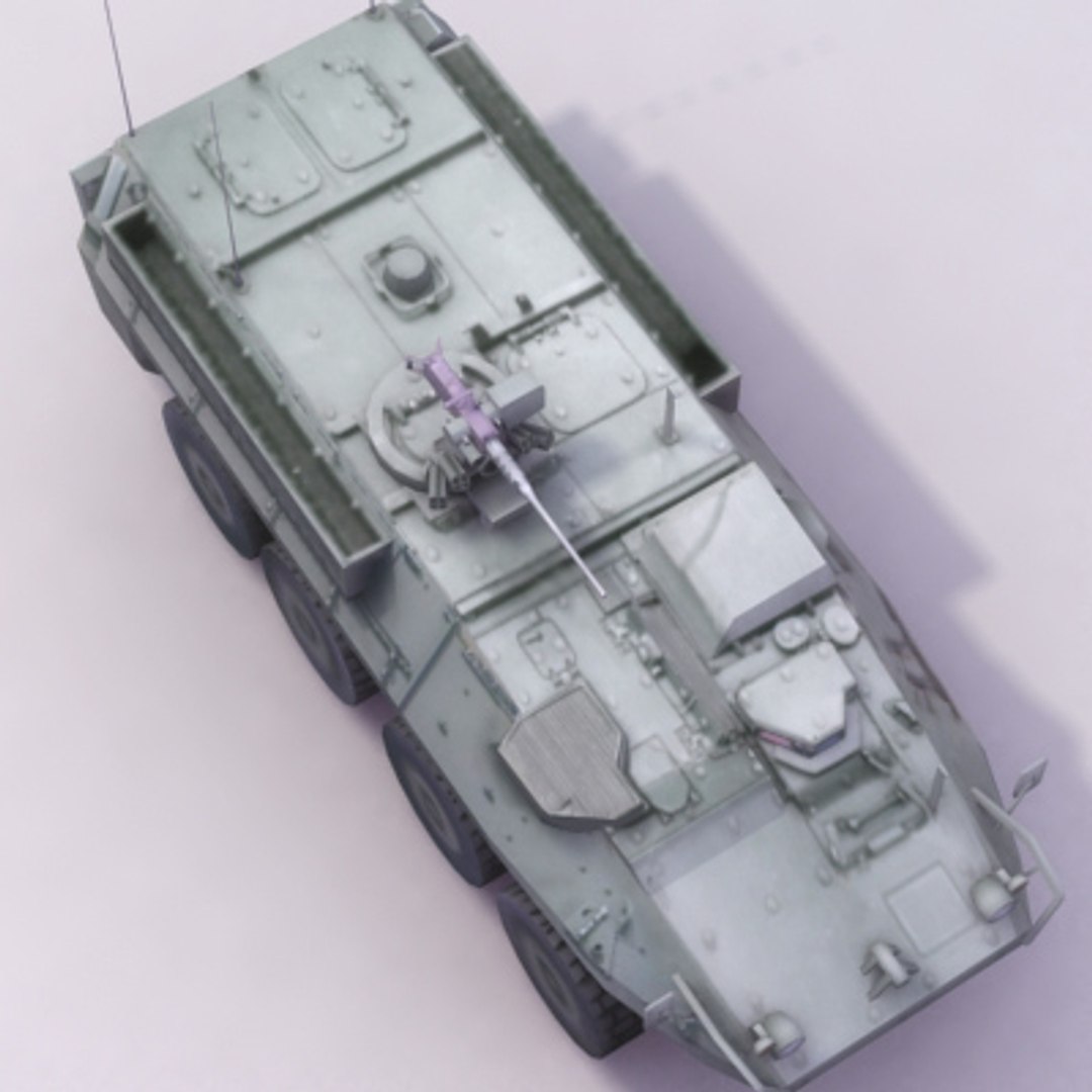 3d Model M1126 Stryker