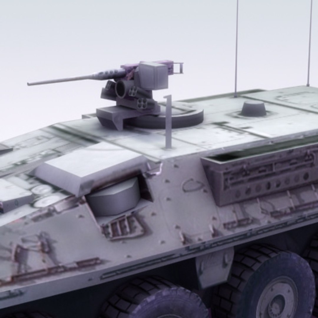 3d Model M1126 Stryker