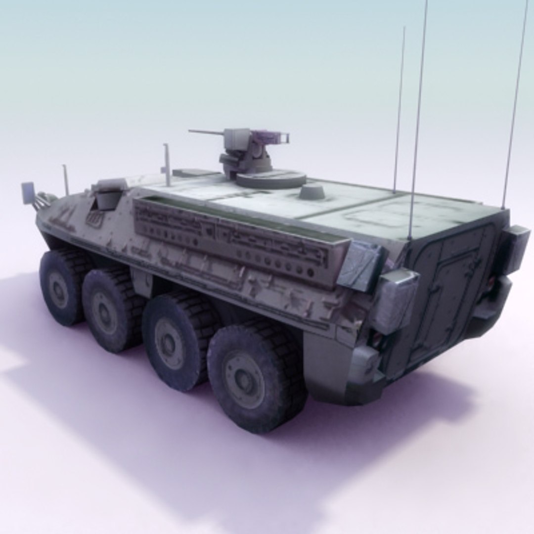 3d Model M1126 Stryker