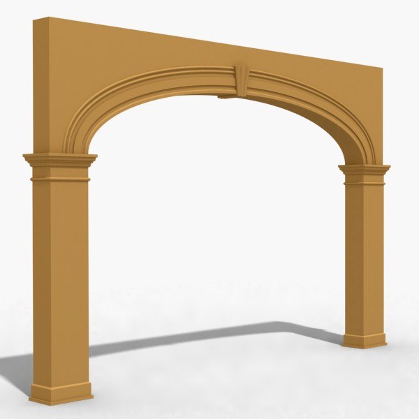 arch 1 3d 3ds