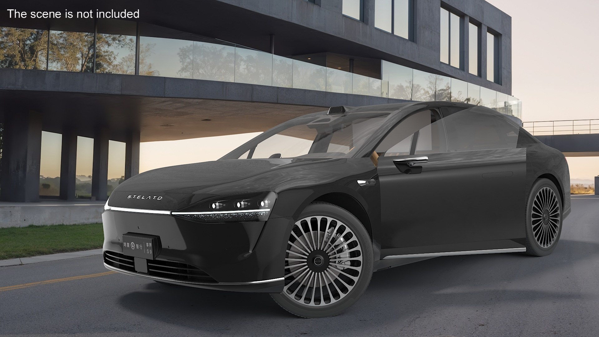 Huawei Stelato S9 2025 Black Rigged For Maya 3D Model - TurboSquid 2406483