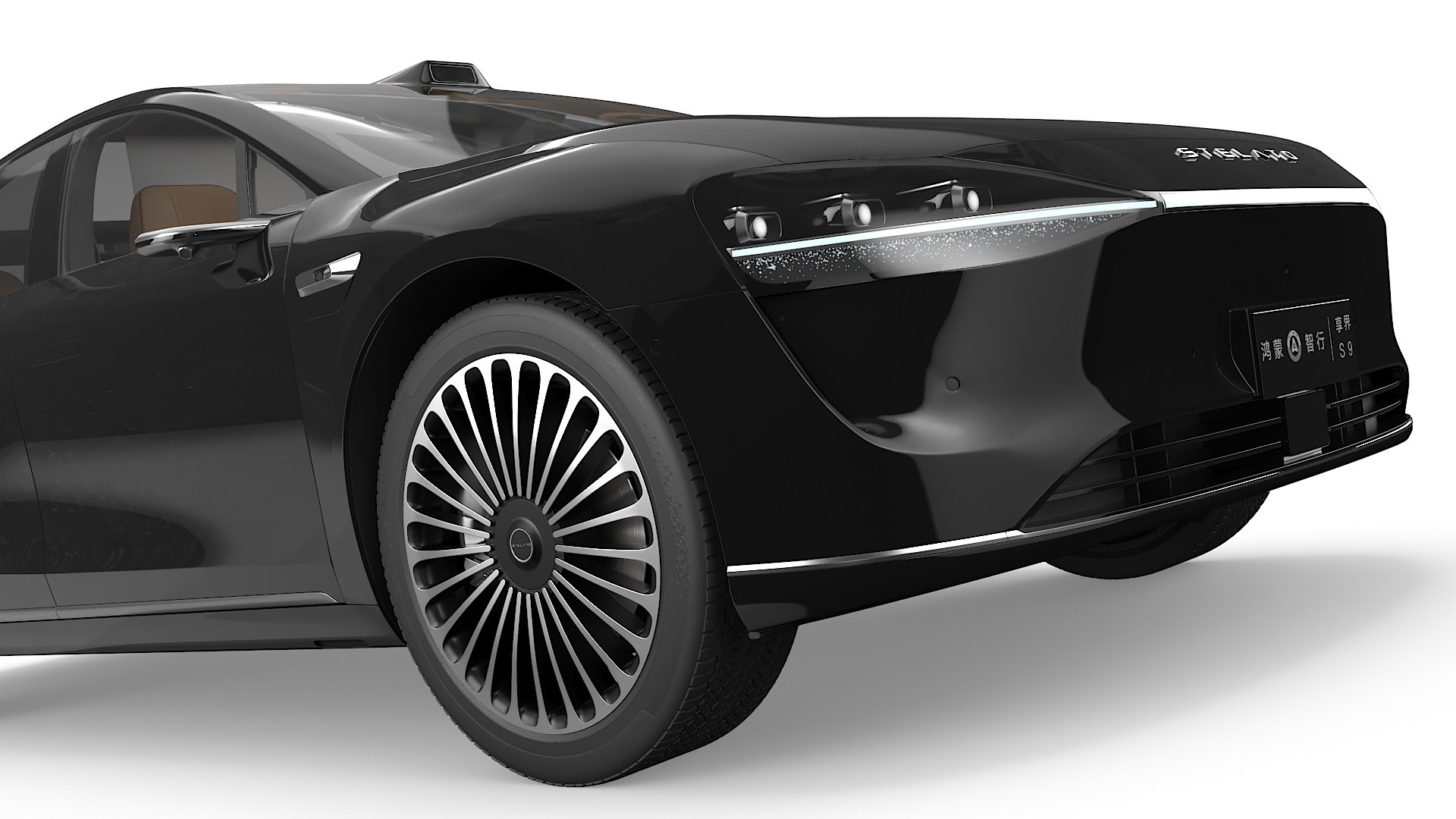 Huawei Stelato S9 2025 Black Rigged For Maya 3D Model - TurboSquid 2406483