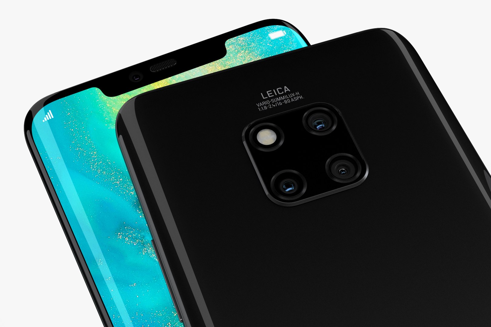 Huawei Mate 20 Pro 3D Model - TurboSquid 1340983
