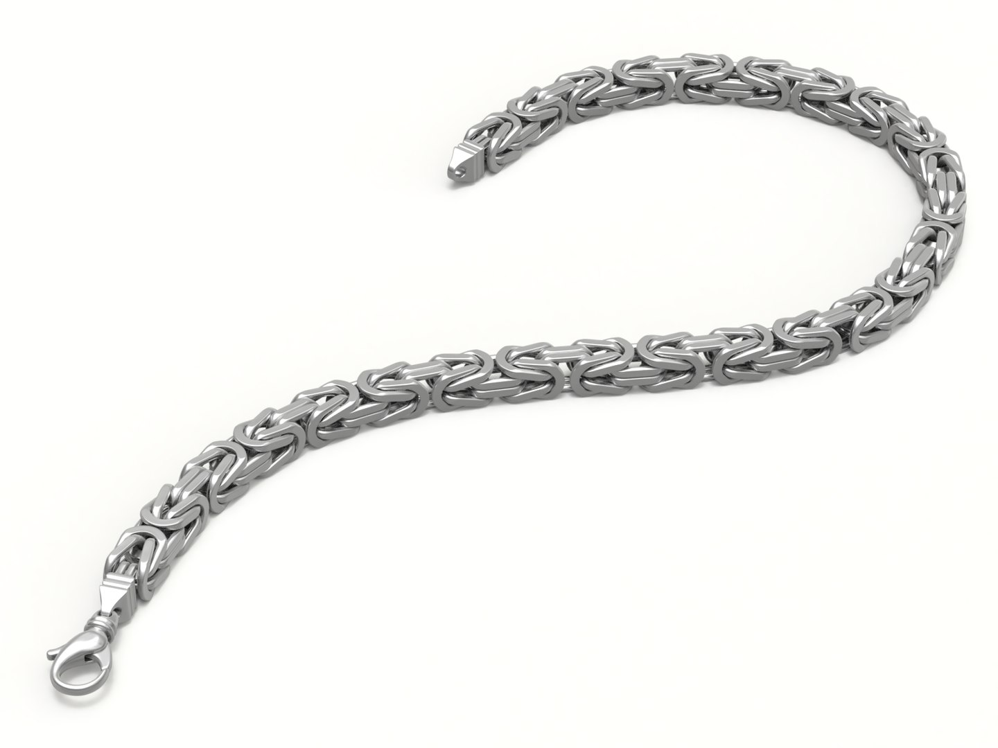 King chain 3D model - TurboSquid 1703241